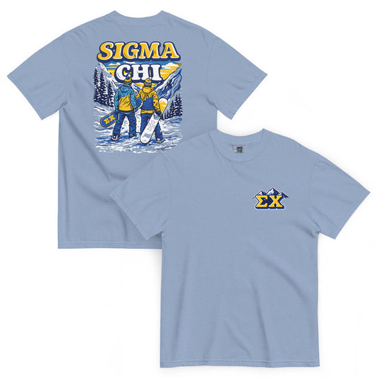 Drop 023: Sigma Chi Snowboarding T-Shirt – The Sigma Chi Store