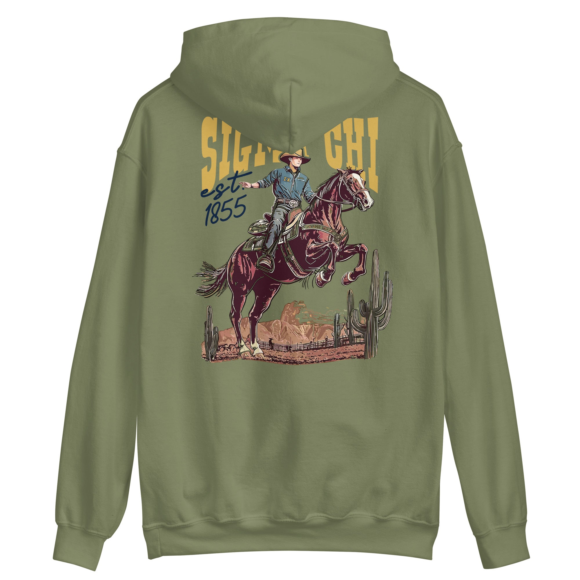 Drop 012: Sigma Chi Western Hoodie – The Sigma Chi Store