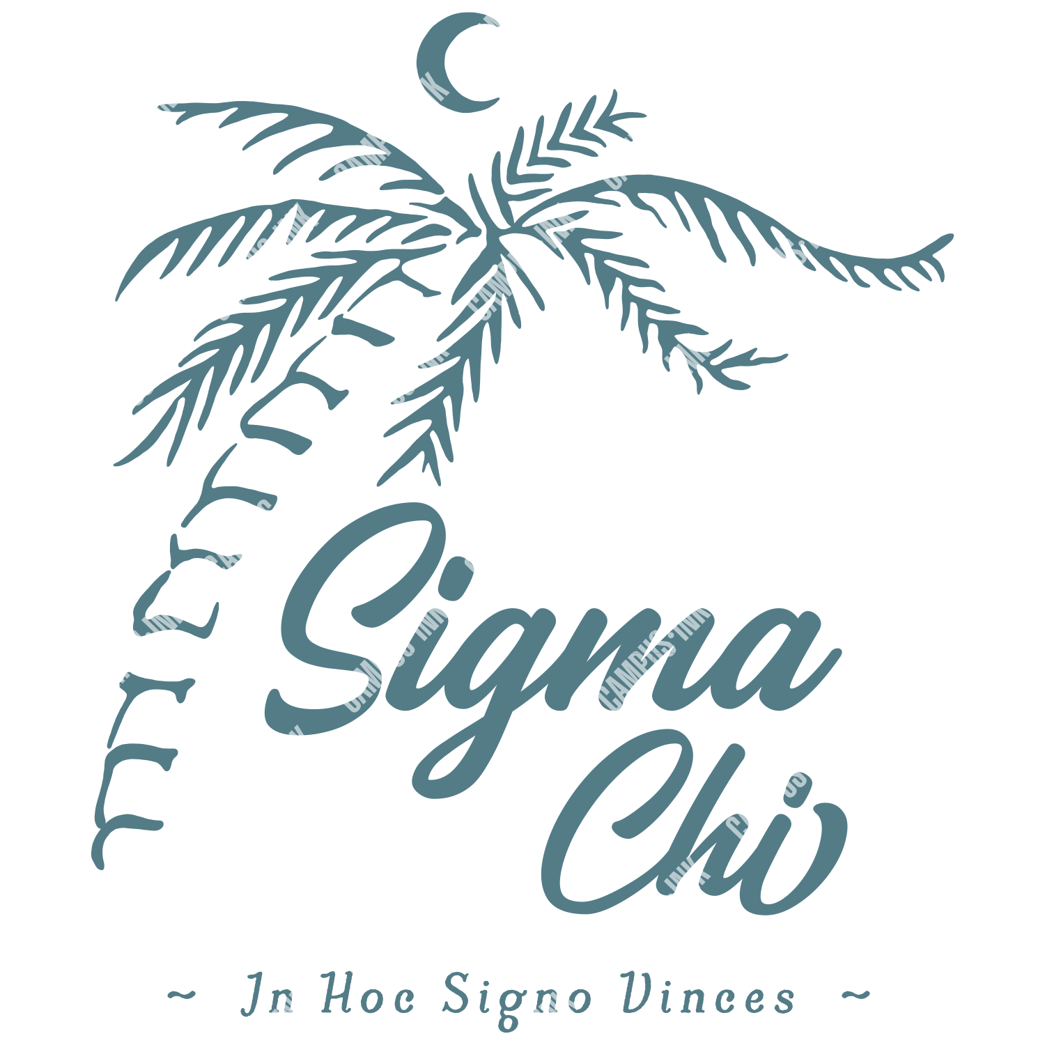 Sigma Chi Palm Tree Design – The Sigma Chi Store