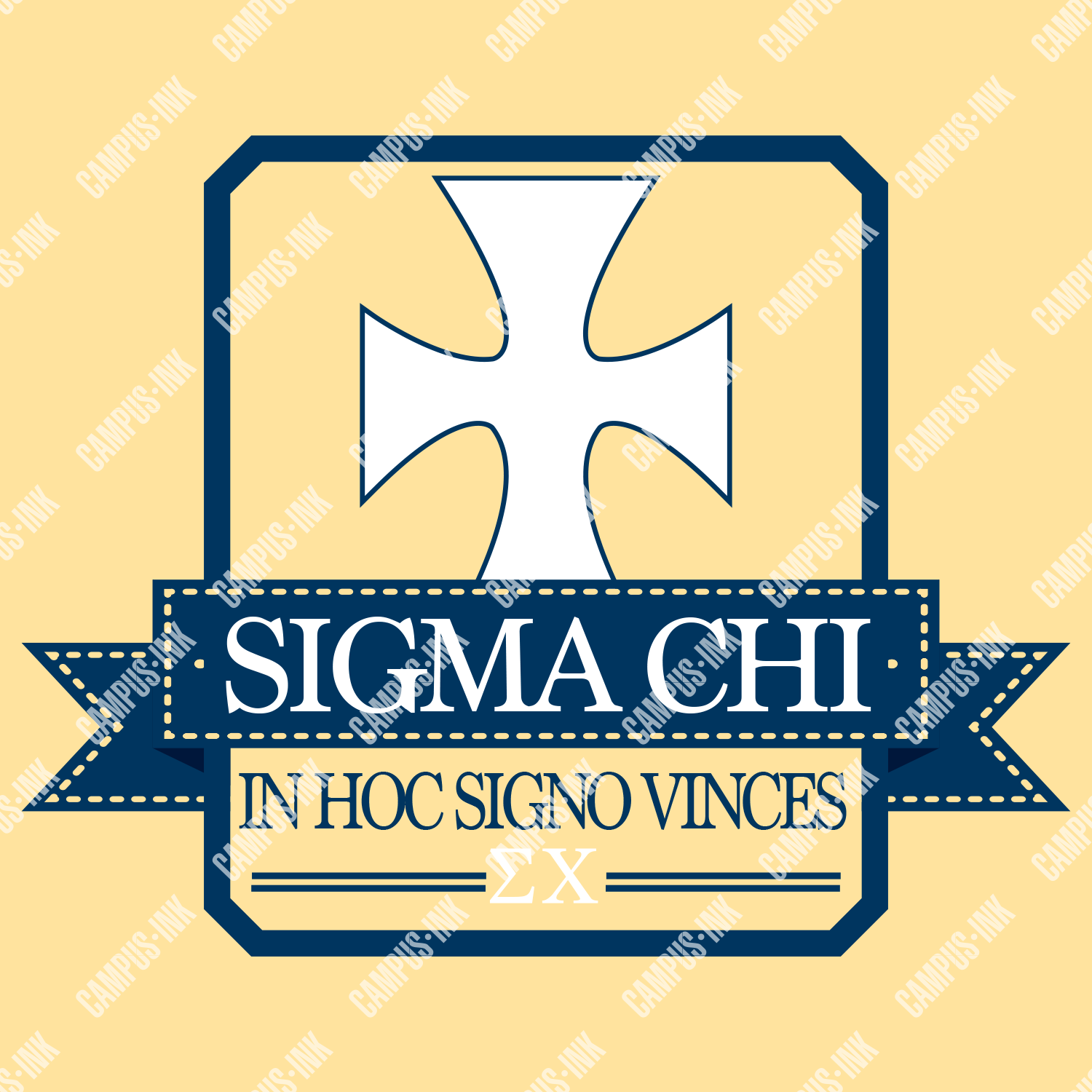 Sigma Chi Preppy Box Logo Design – The Sigma Chi Store