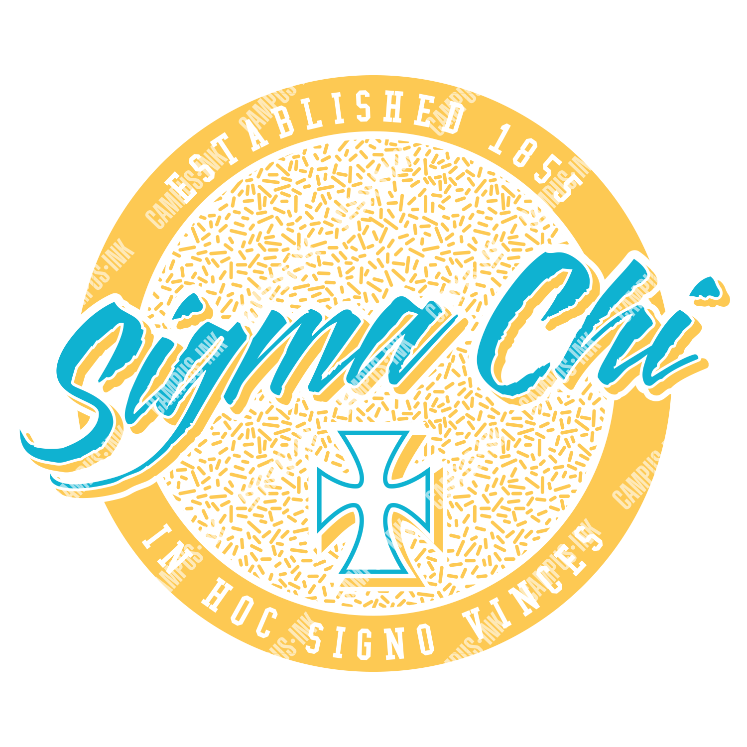 Sigma Chi Retro 80's Design – The Sigma Chi Store